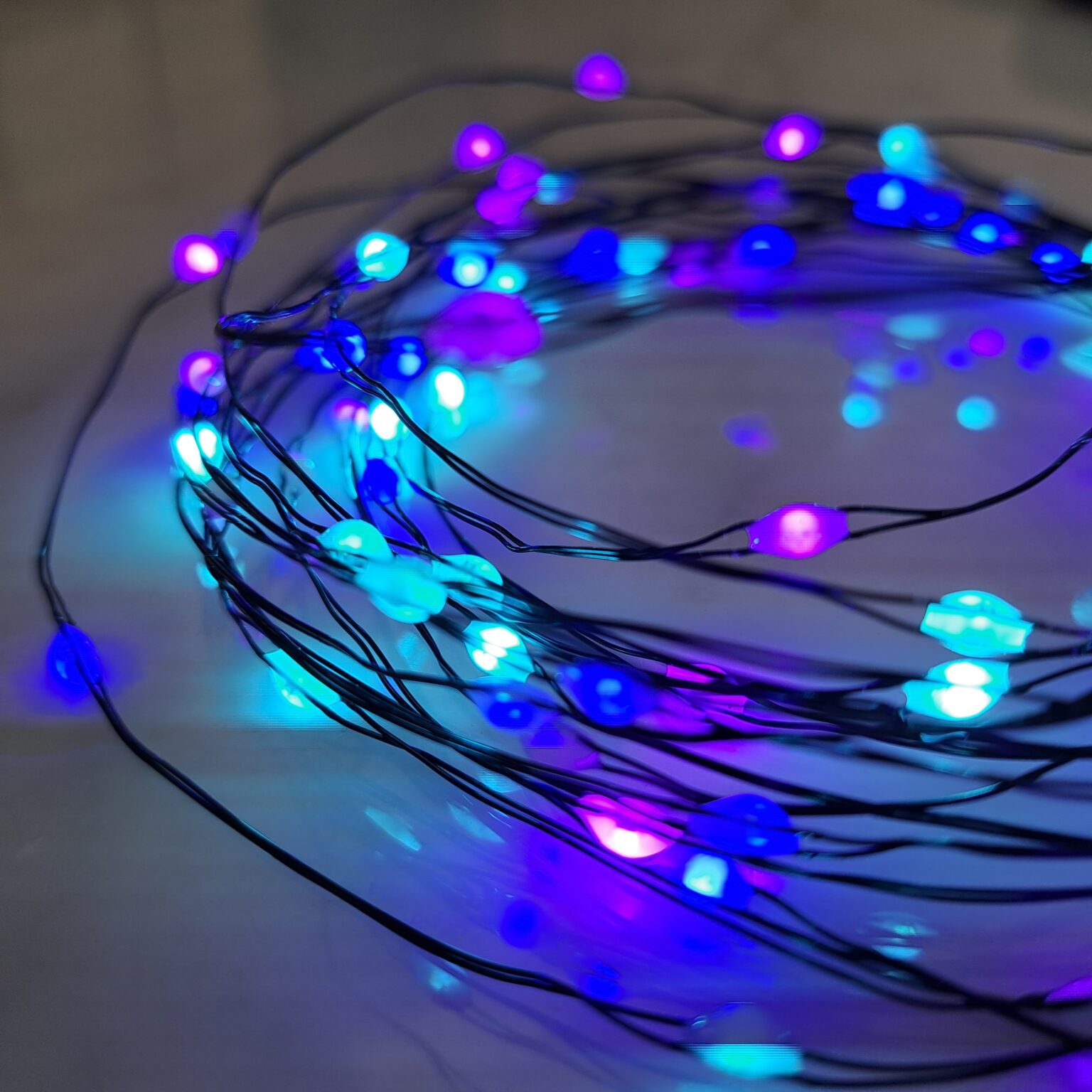 100 Pastel micro/ rice lights (USB Plug) Multifunction with Remote ...